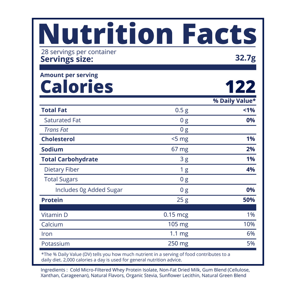 WHEY PROTEIN ISOLATE 2LB SHAMROCK SHAKE